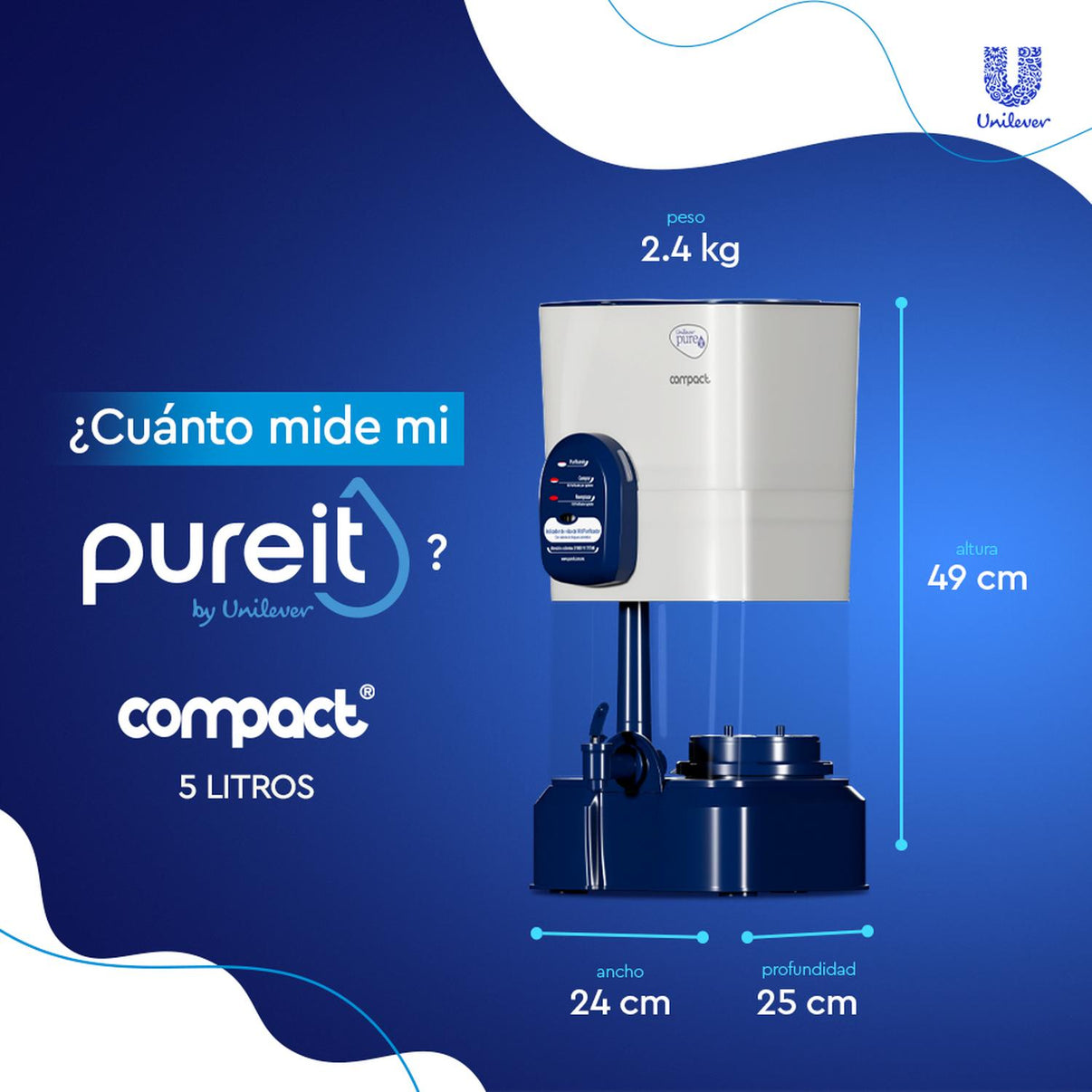 PUREIT COMPACT 5L – Taurus México